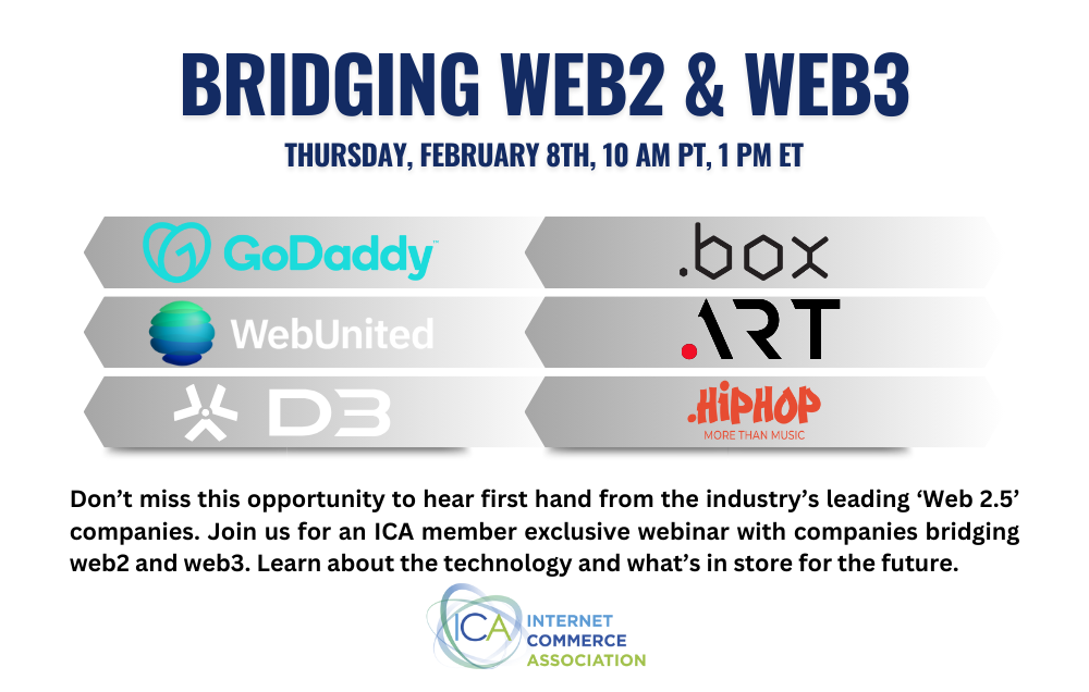 ICA Member Exclusive Webinar "Web 2.5": Bridging web2 and web3 - InternetCommerce.org